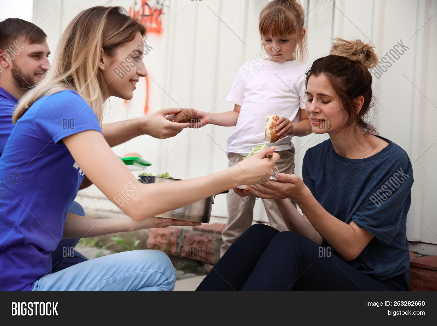 Poor People Receiving Image & Photo (Free Trial) | Bigstock