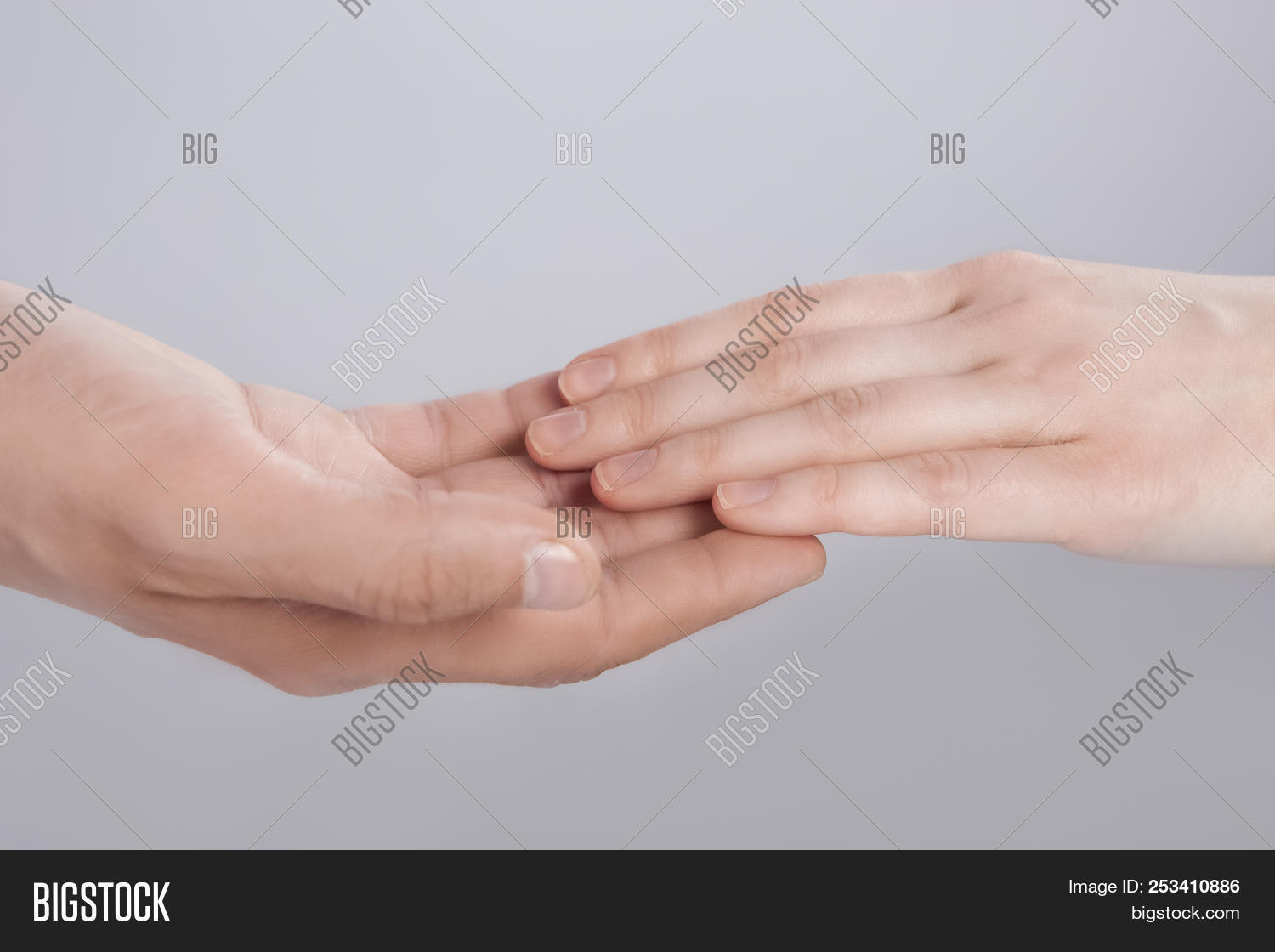 Closeup Two Hands Image & Photo (Free Trial) | Bigstock