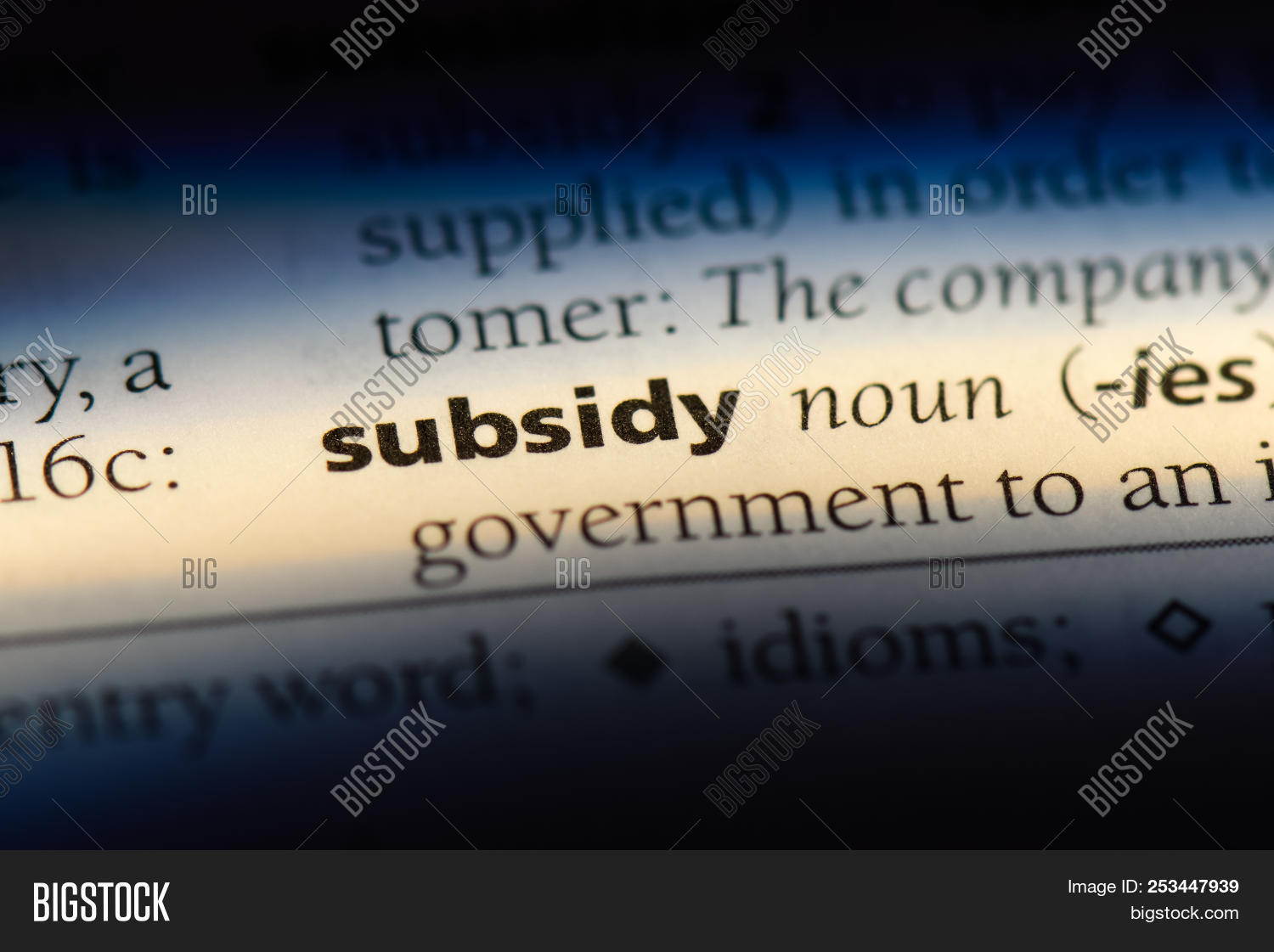Subsidy Word Image & Photo (Free Trial) | Bigstock