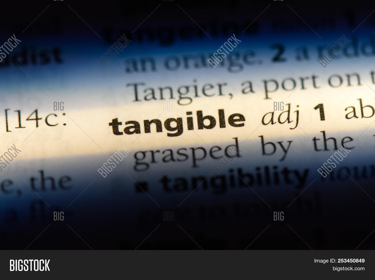 Tangible Word Image & Photo (Free Trial) | Bigstock