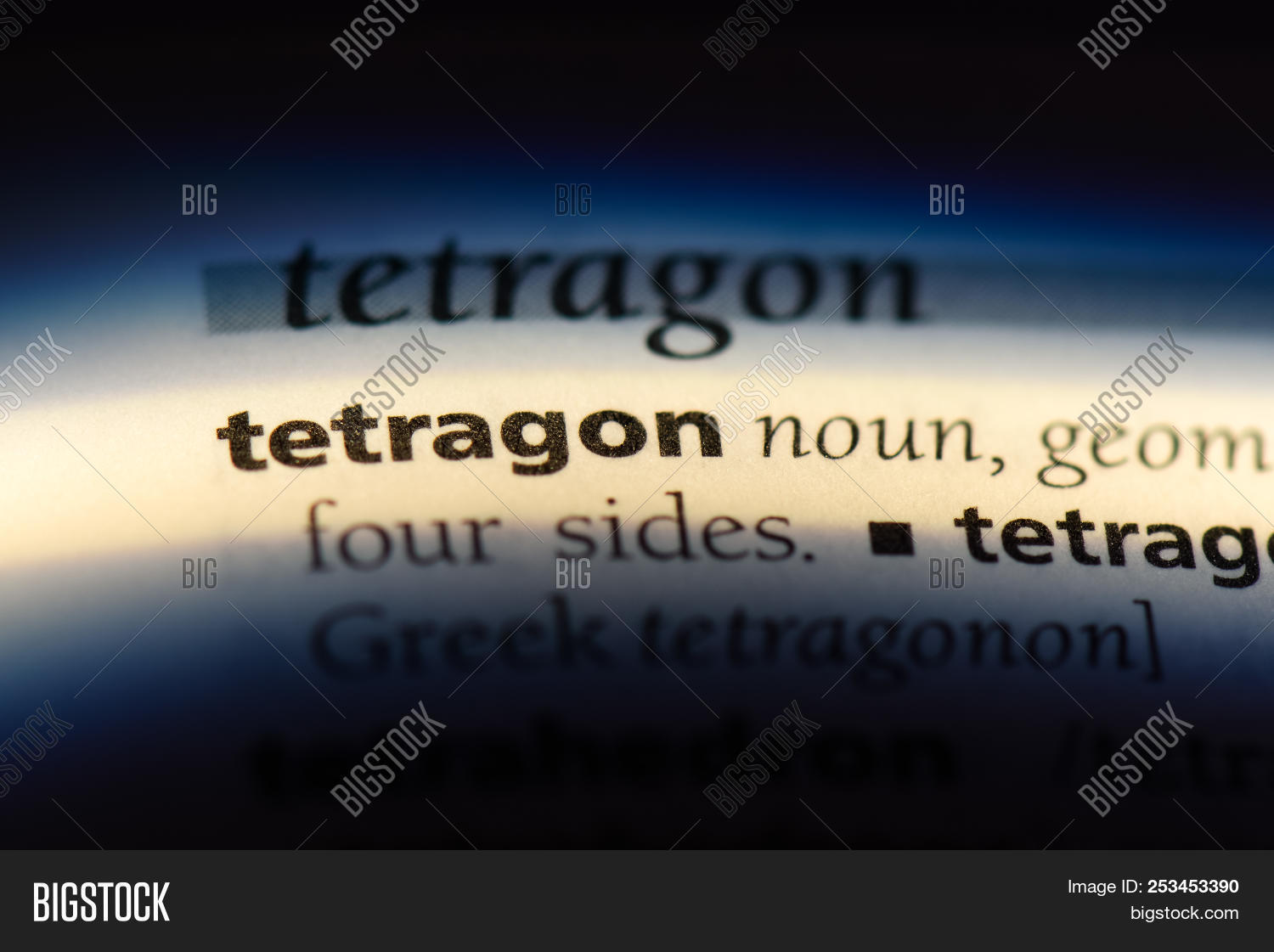 Tetragon Word Image & Photo (Free Trial) | Bigstock