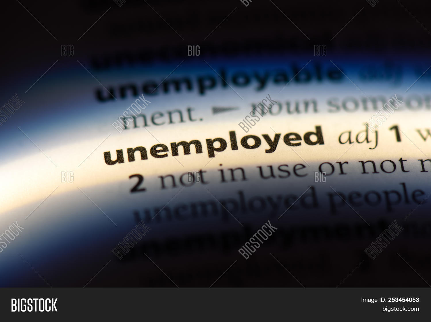 Unemployed Word Image & Photo (Free Trial) | Bigstock