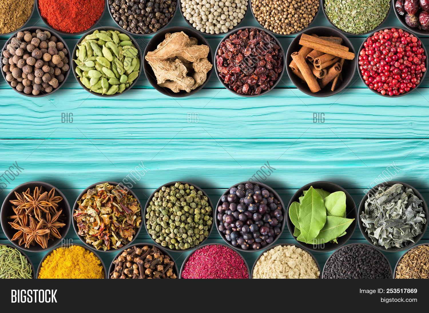 Seasoning Cups On Image & Photo (Free Trial) | Bigstock