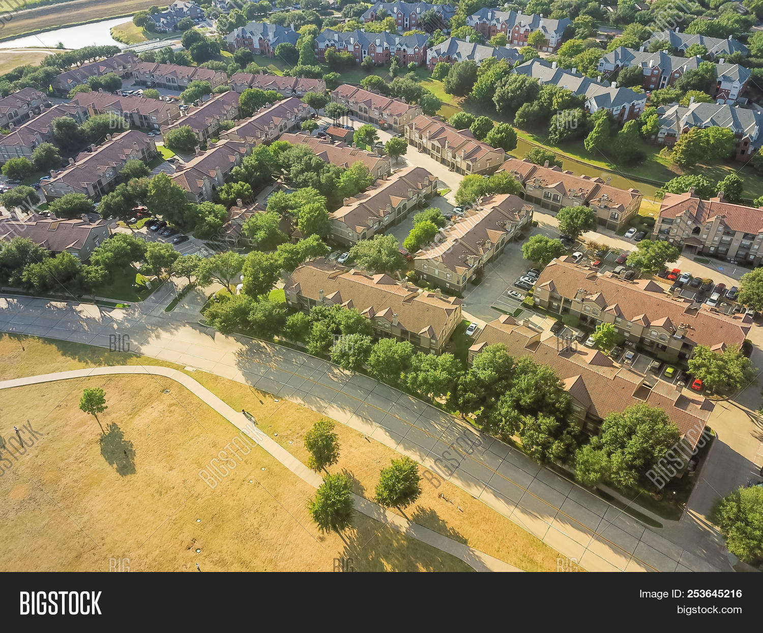 Aerial View Apartment Image & Photo (Free Trial) | Bigstock