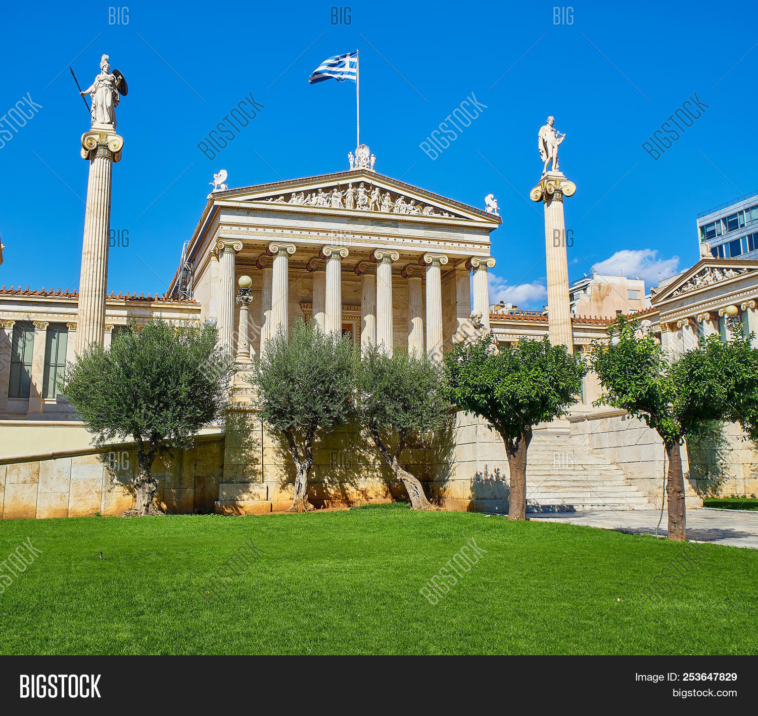Academy Athens. Attica Image & Photo (Free Trial) | Bigstock