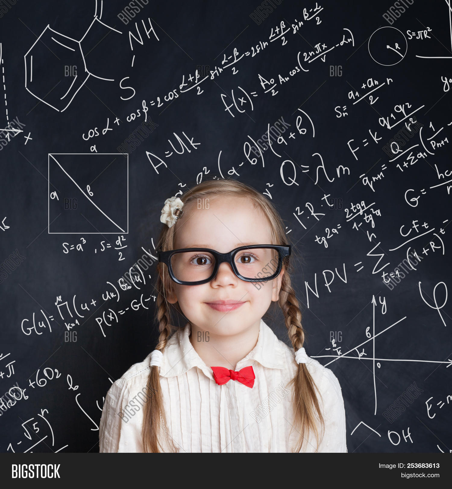 Little Genius. Smart Image & Photo (Free Trial) | Bigstock