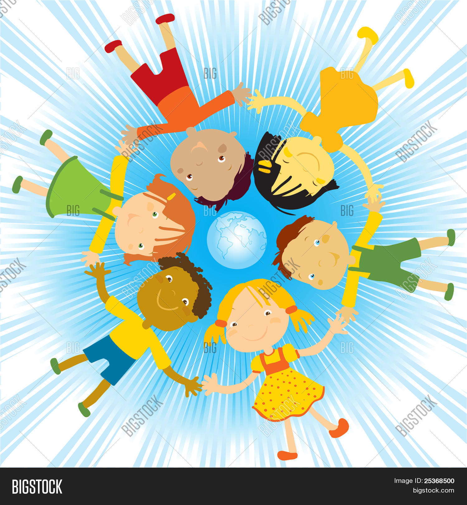 Happy Kids Holding Vector & Photo (Free Trial) | Bigstock