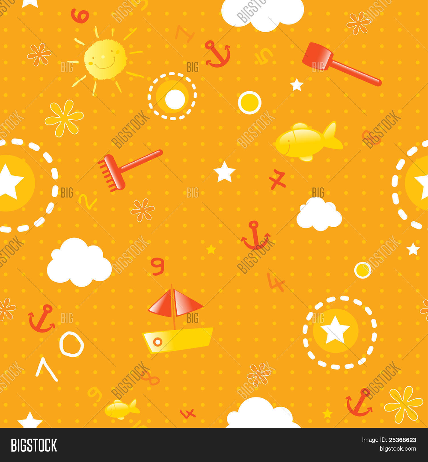Baby Wallpaper- Vector & Photo (Free Trial) | Bigstock