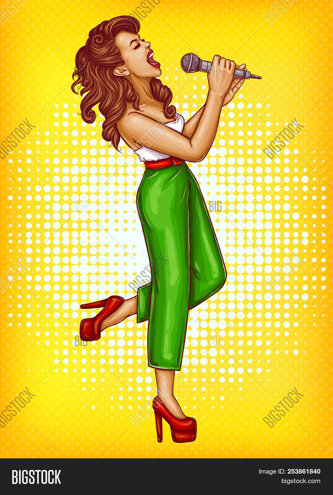 Expressive Singing Image & Photo (Free Trial) | Bigstock