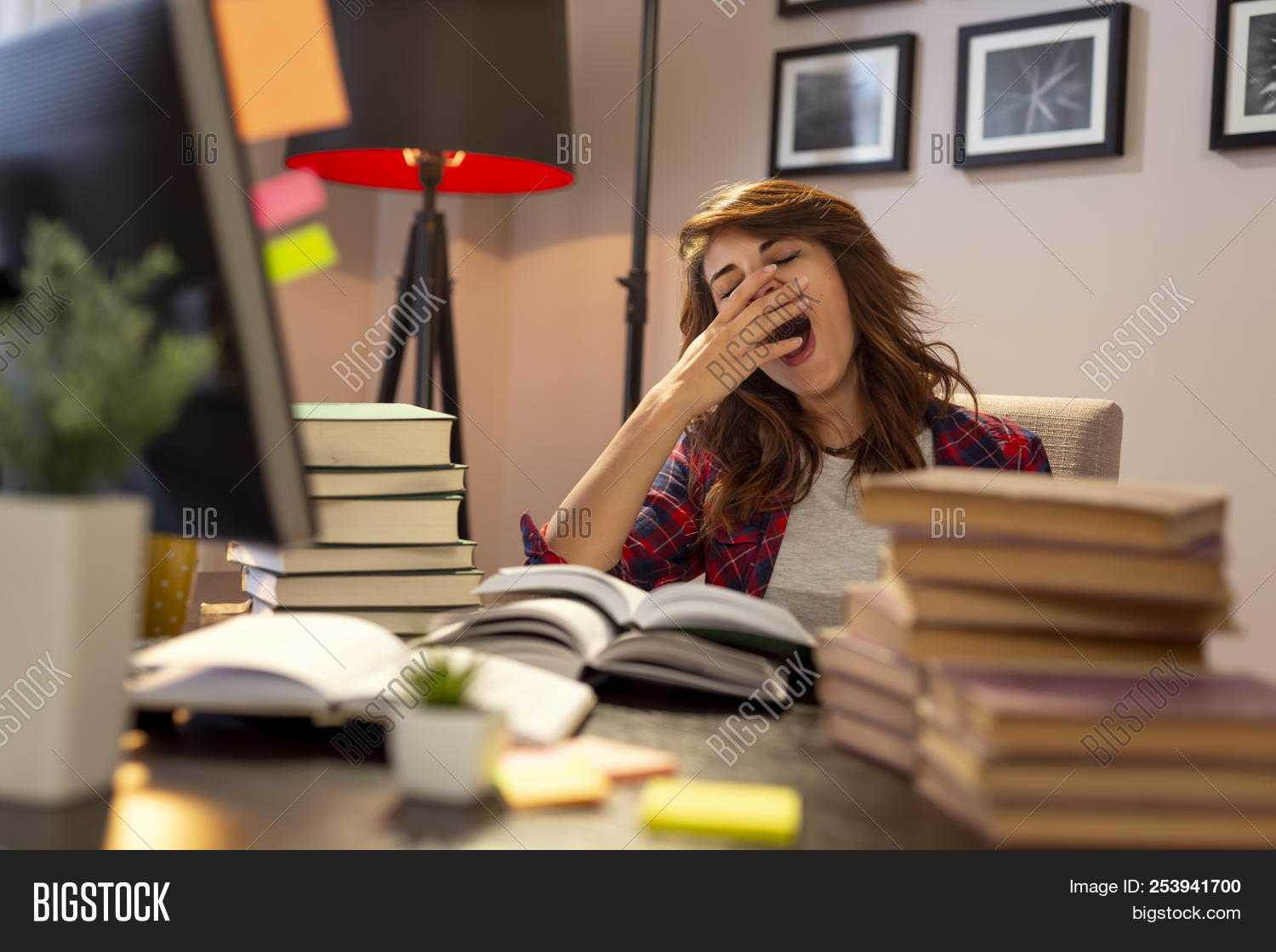Worn Out Woman Sitting Image & Photo (Free Trial) | Bigstock