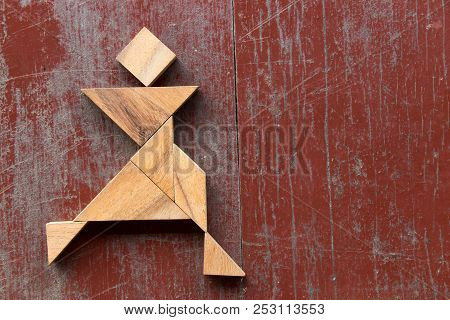 Tangram Man Images, Illustrations & Vectors (Free) - Bigstock