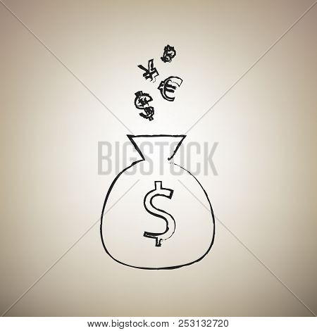 Money Bag Sign Vector & Photo (Free Trial) | Bigstock