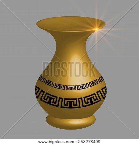 Ancient Gold 3d Greek Vector & Photo (Free Trial) | Bigstock