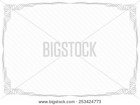 Gray Frame Border Vector & Photo (Free Trial) | Bigstock
