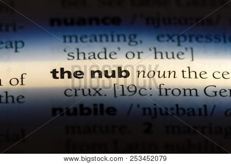 Nub Word Dictionary. Image & Photo (Free Trial) | Bigstock
