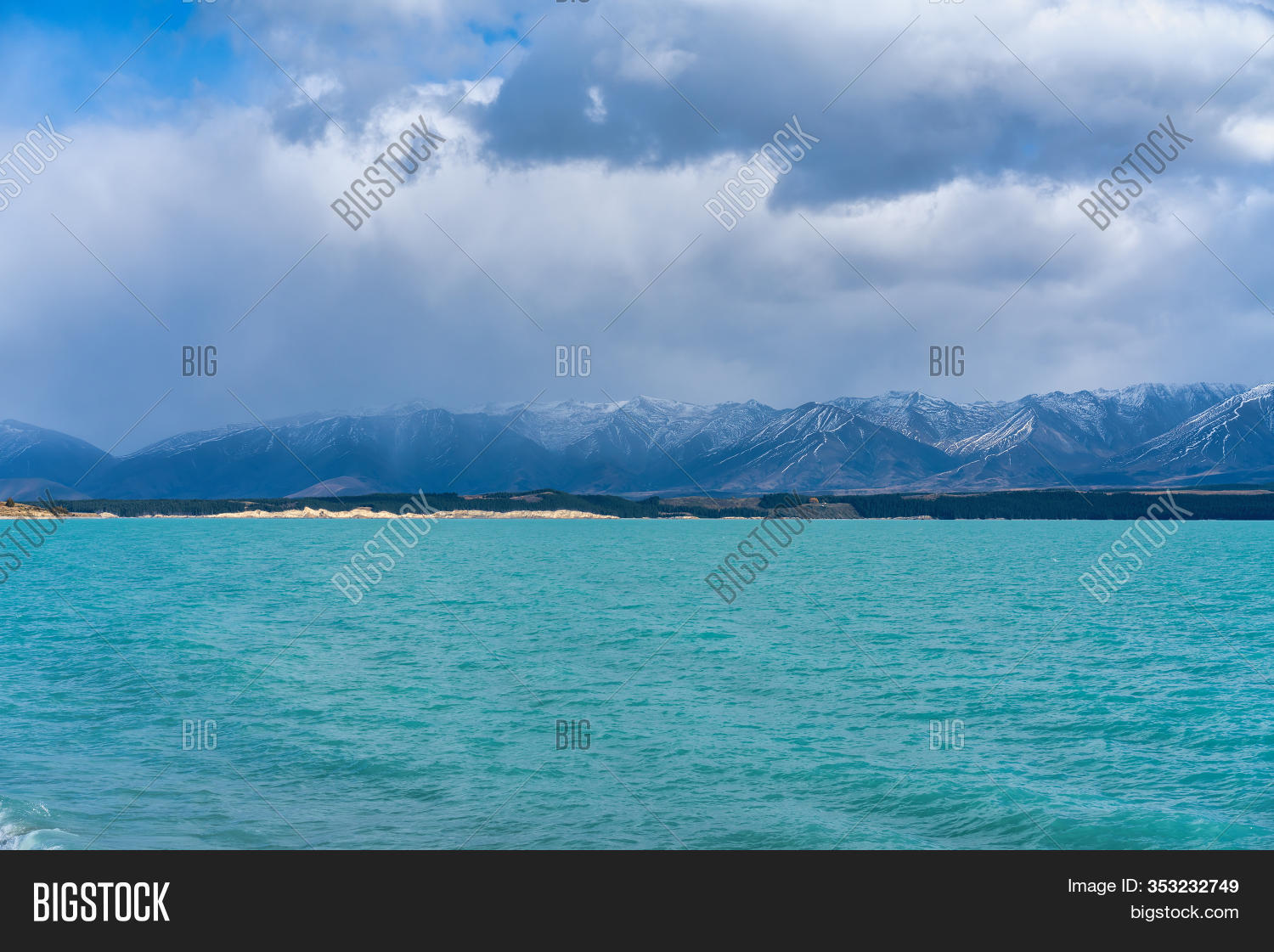 Topaz Blue Water Snow Image & Photo (Free Trial) | Bigstock