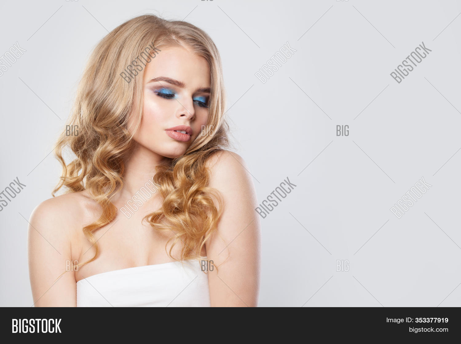Glorious Woman Long Image & Photo (Free Trial) | Bigstock