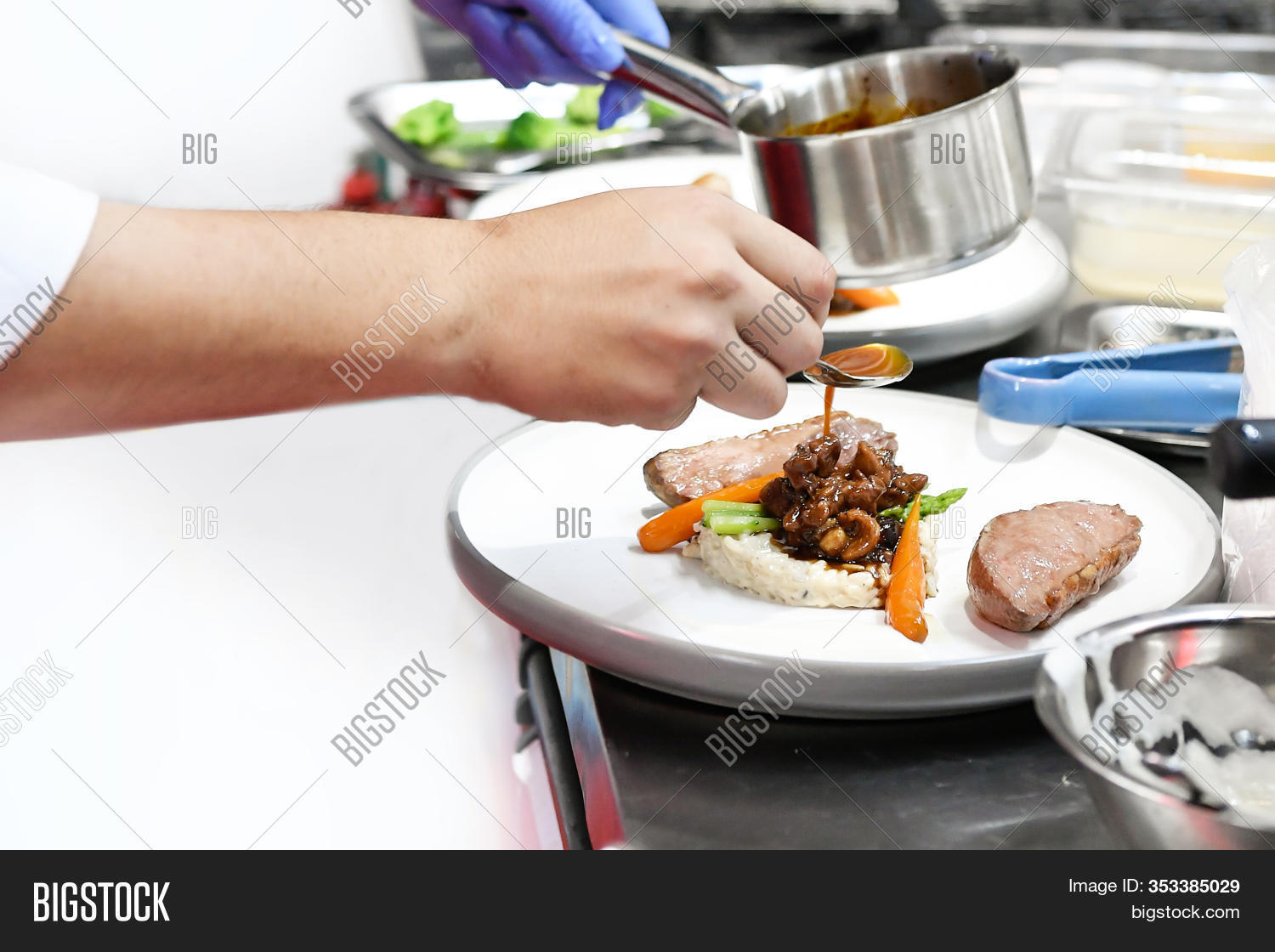 Chef Cooking, Chef Image & Photo (Free Trial) | Bigstock