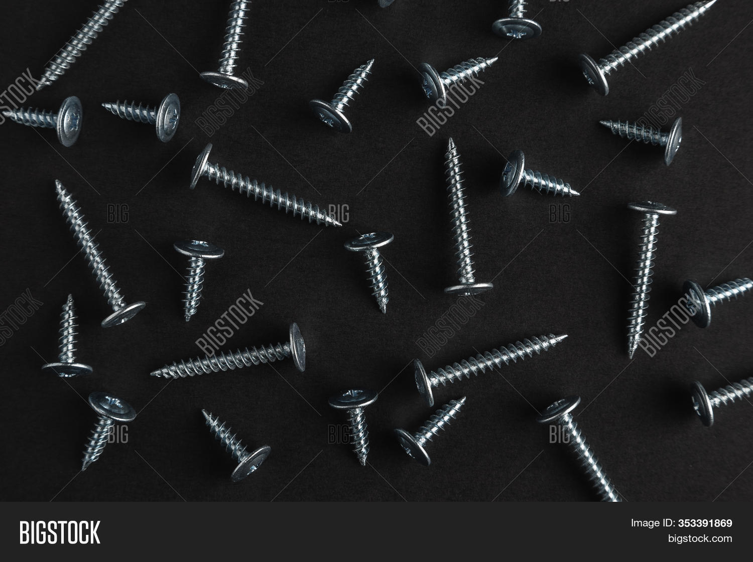 Assorted Silver Screws Image & Photo (Free Trial) | Bigstock