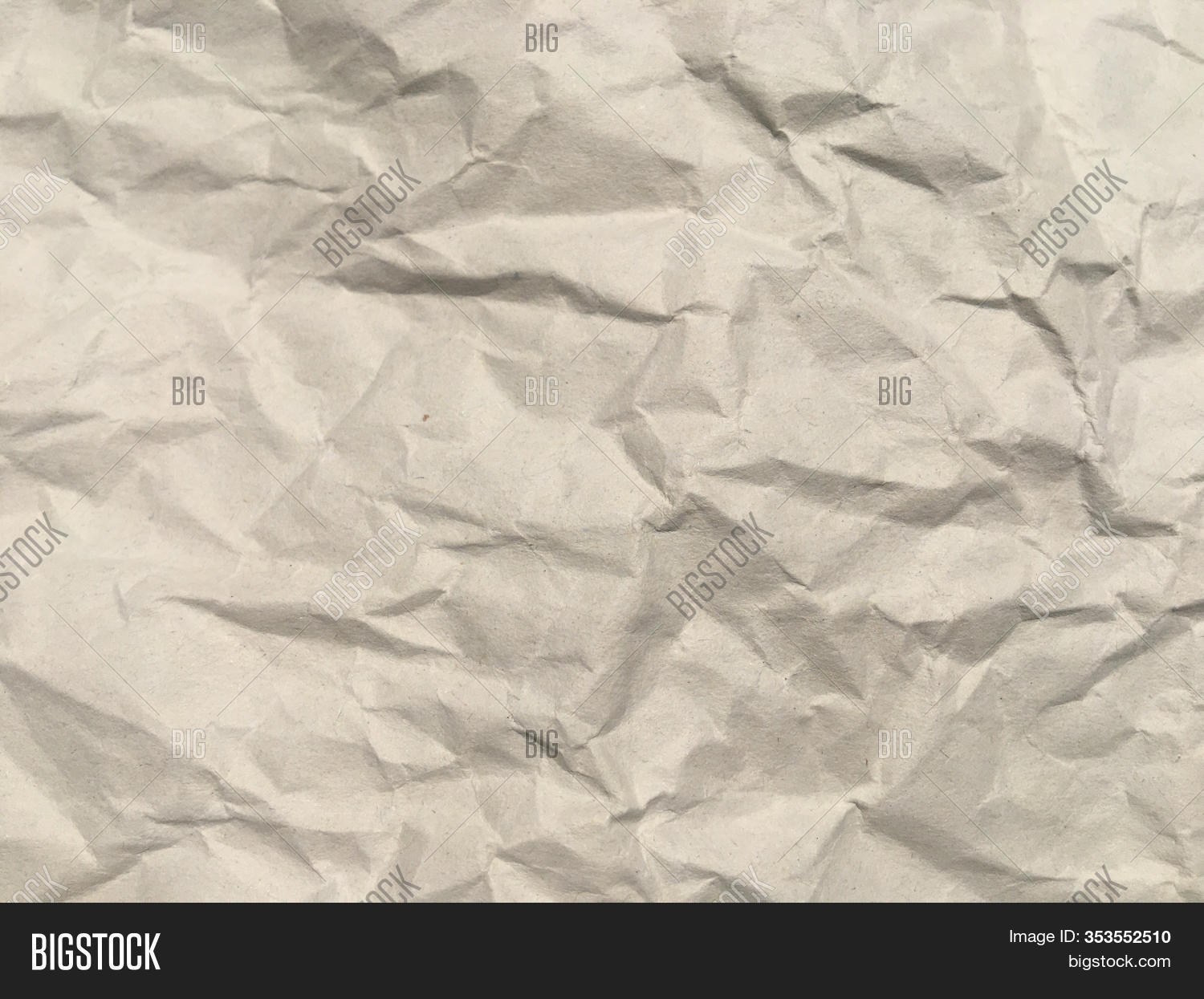 White Wrinkled Paper Image & Photo (Free Trial) | Bigstock