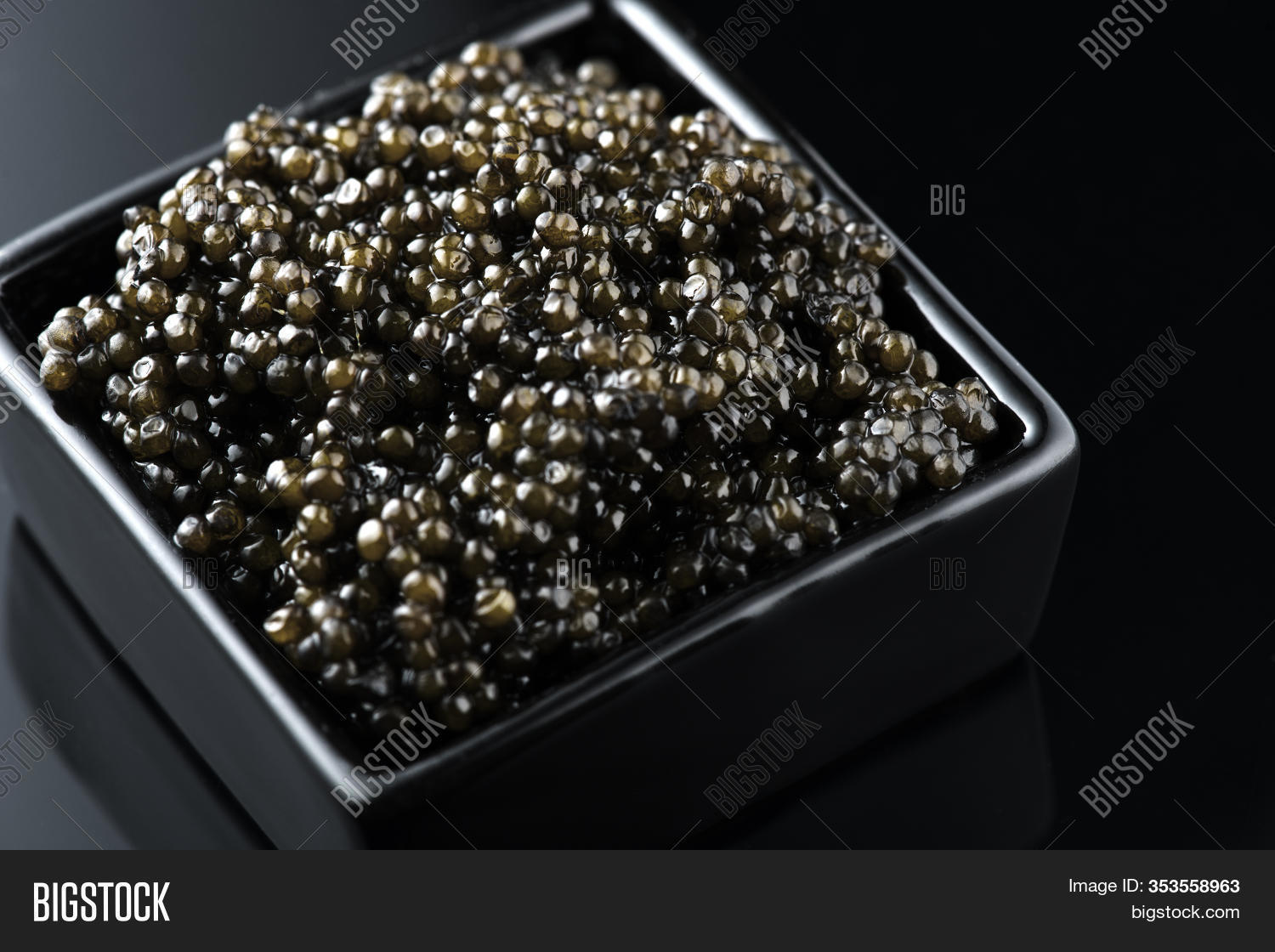 Black Caviar Bowl. Image & Photo (Free Trial) | Bigstock