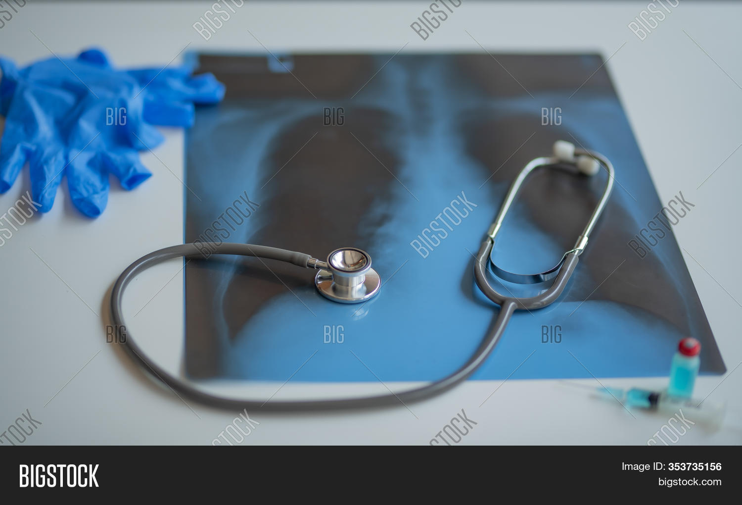 Doctor Checking Chest Image & Photo (Free Trial) | Bigstock