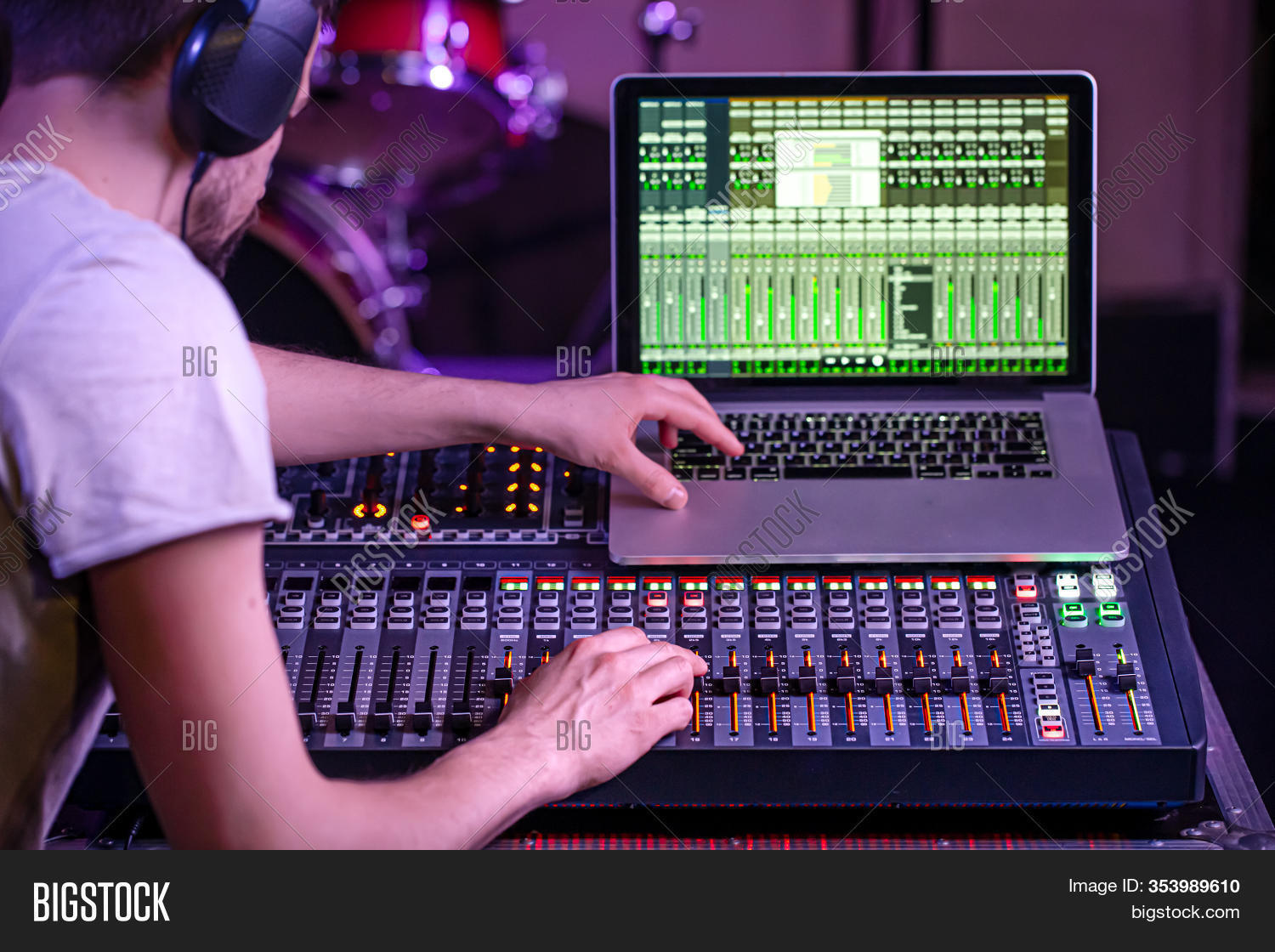 Digital Photo Mixing Backgrounds