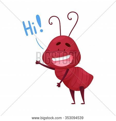 Cartoon Ant Character Vector & Photo (Free Trial) | Bigstock