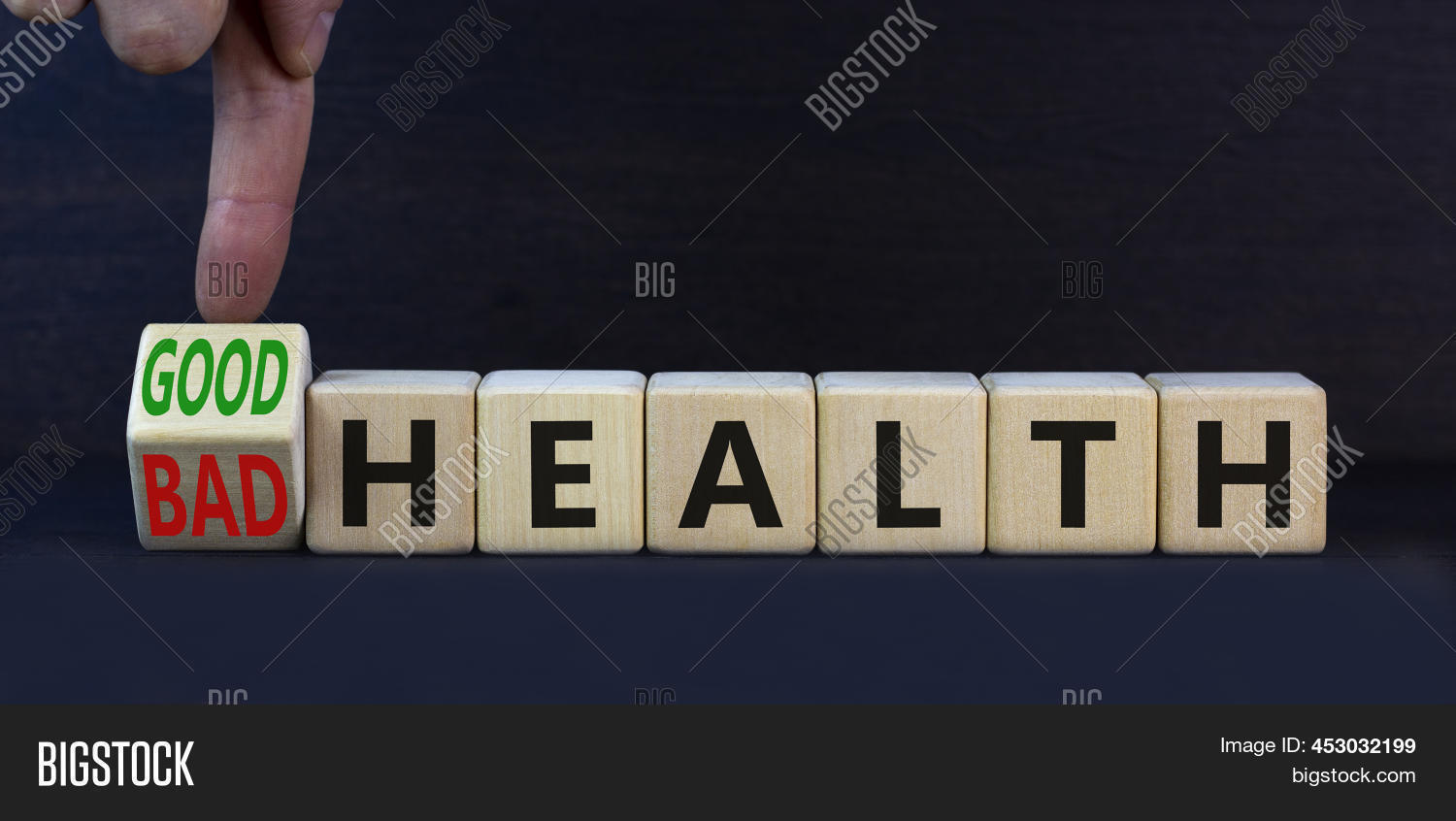 Good Bad Health Symbol Image & Photo (Free Trial) | Bigstock