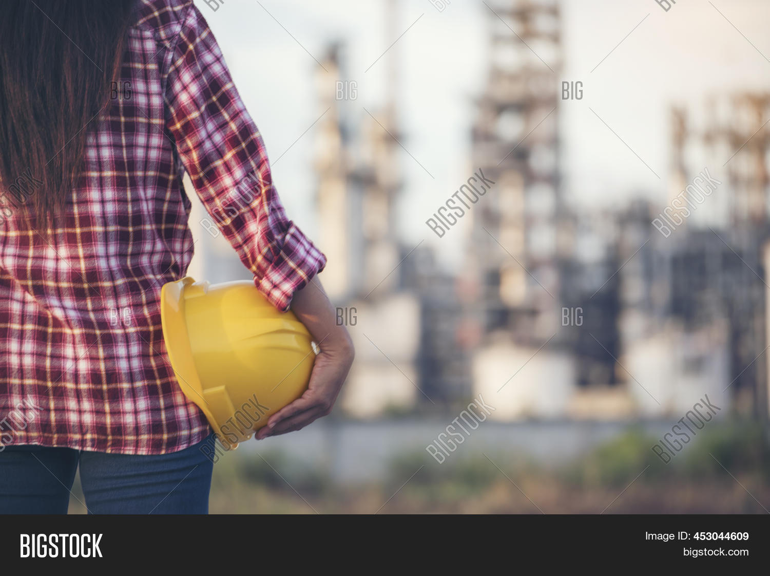 Refinery Woman Worker Image & Photo (Free Trial) | Bigstock
