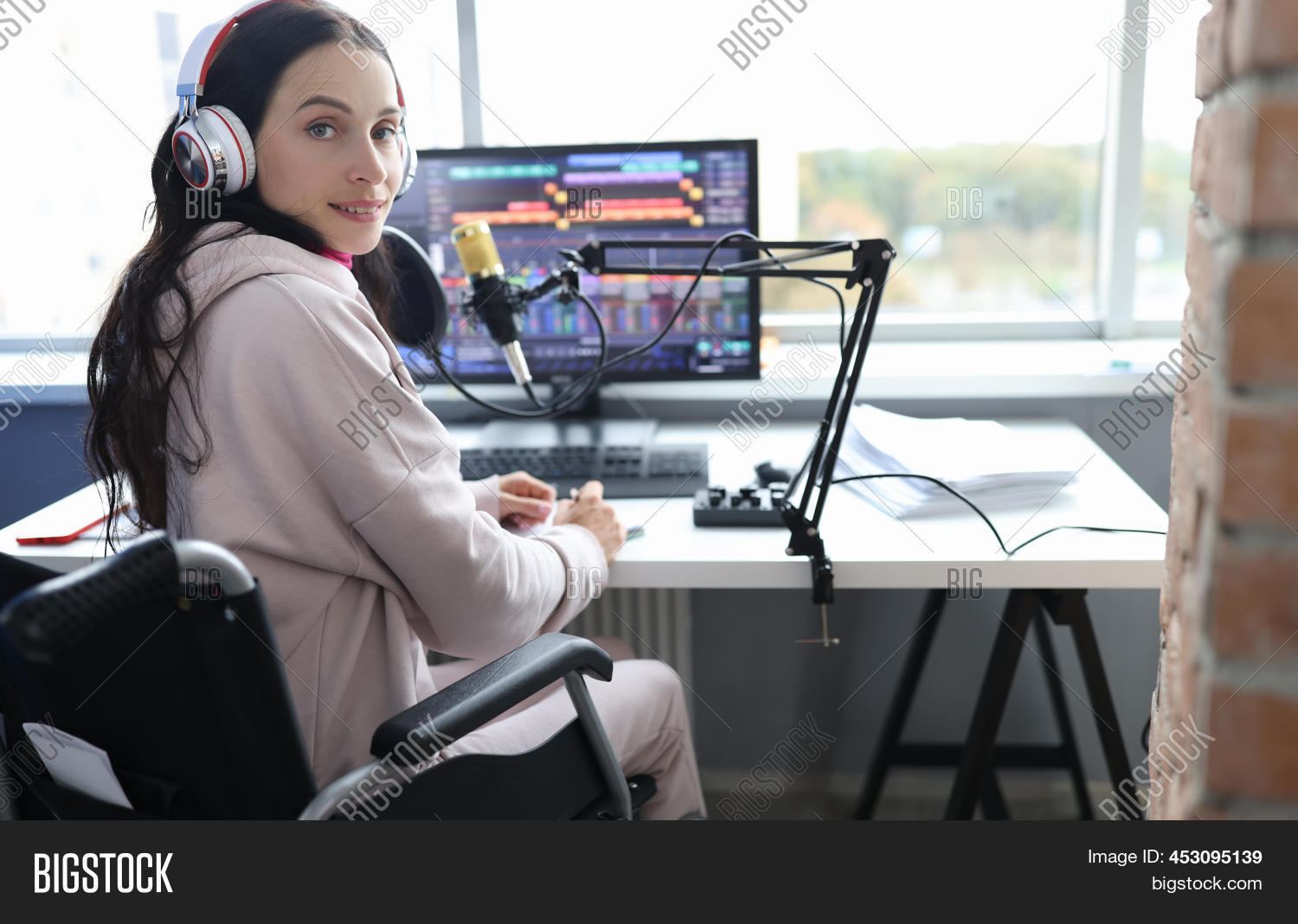 Disabled Woman Works Image & Photo (Free Trial) | Bigstock