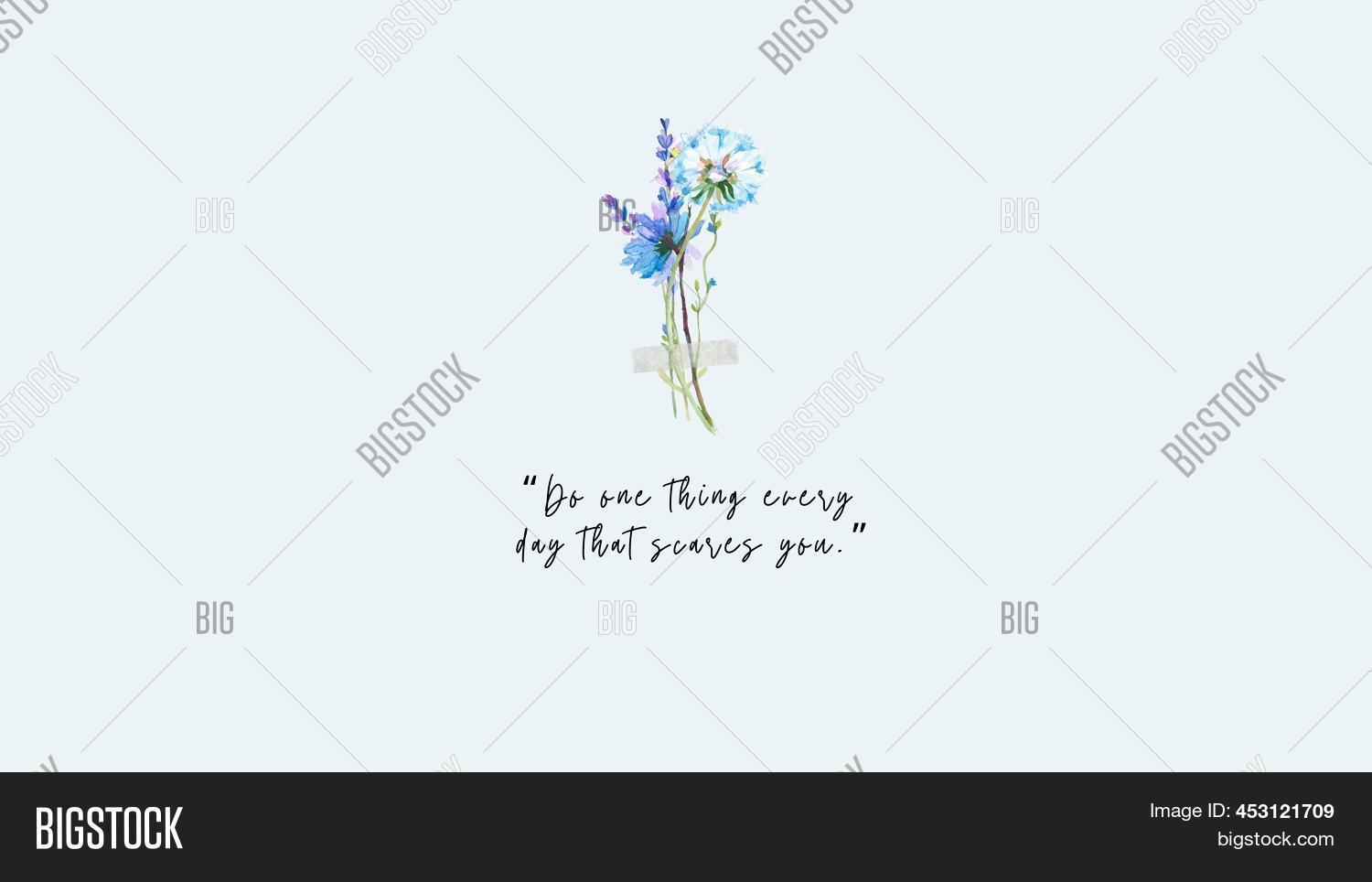 Dainty Blue Floral Image & Photo (Free Trial) | Bigstock