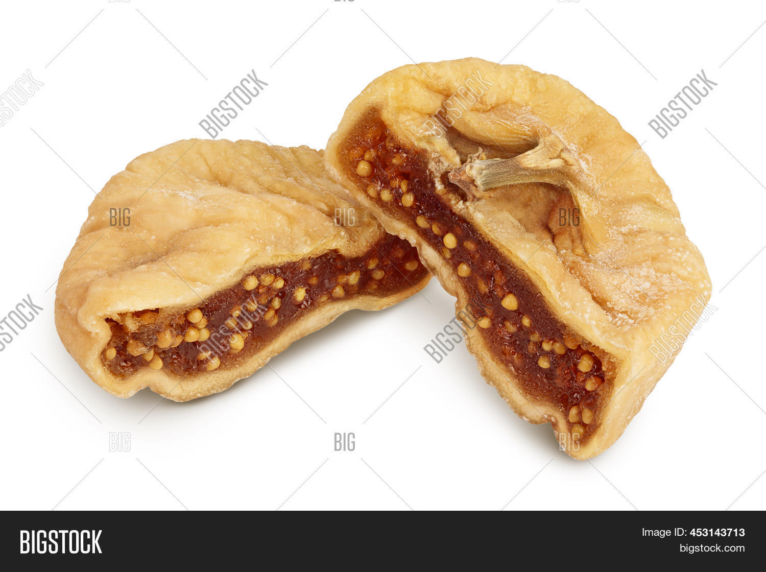 Dried Fig Isolated On Image & Photo (Free Trial) | Bigstock
