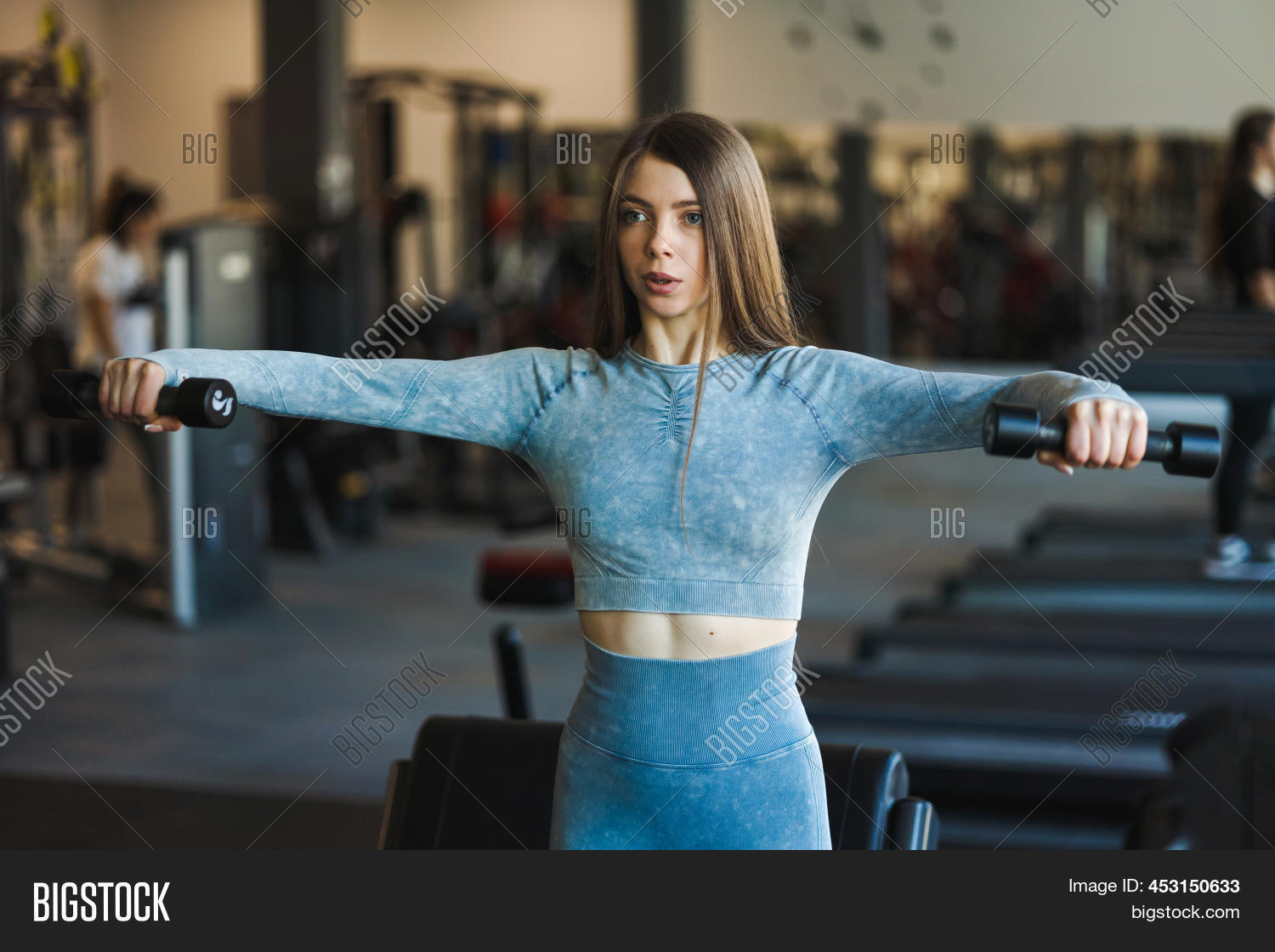 Slender Fitness Girl Image & Photo (Free Trial) | Bigstock