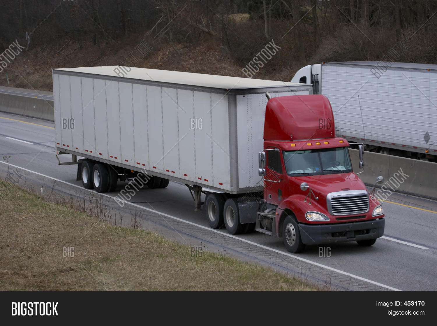 Passing Trucks Image & Photo (Free Trial) | Bigstock