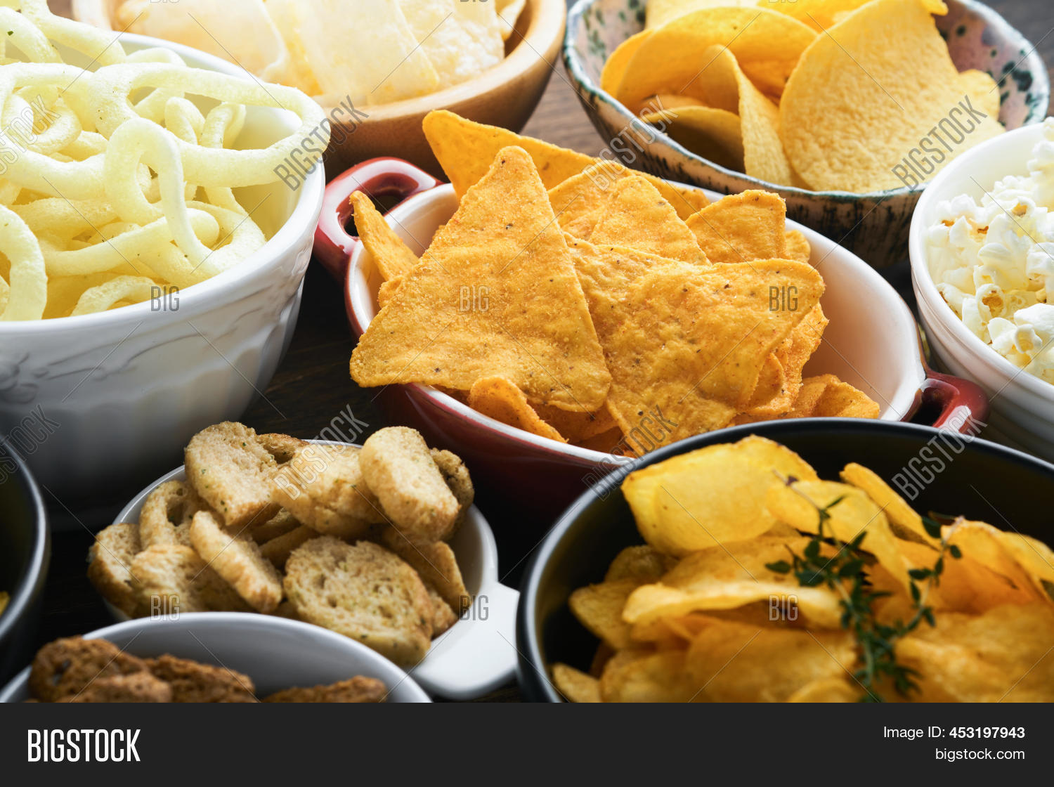 Unhealthy Food Snacks Image & Photo (Free Trial) | Bigstock