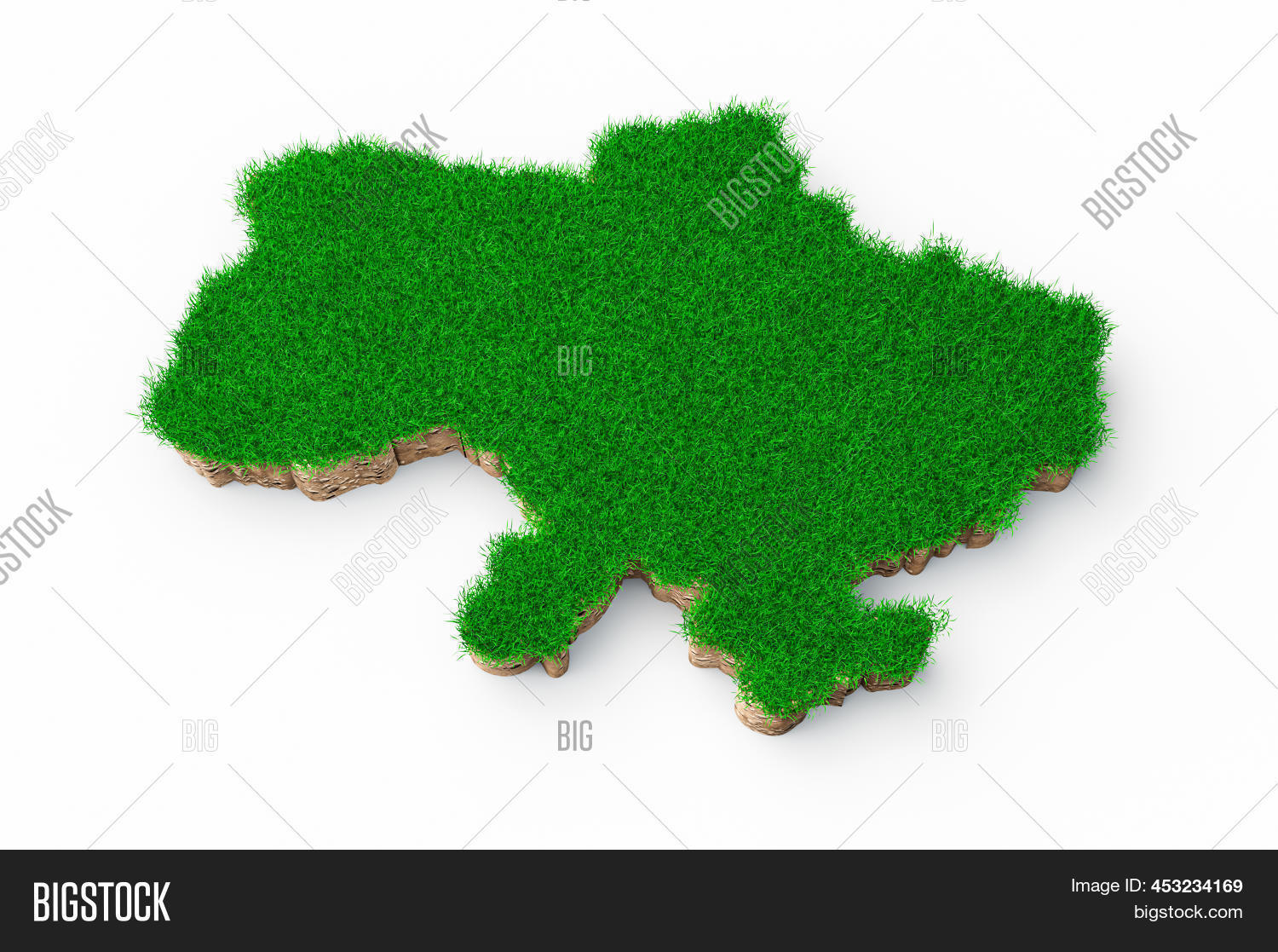 Ukraine Map Soil Land Image & Photo (Free Trial) | Bigstock