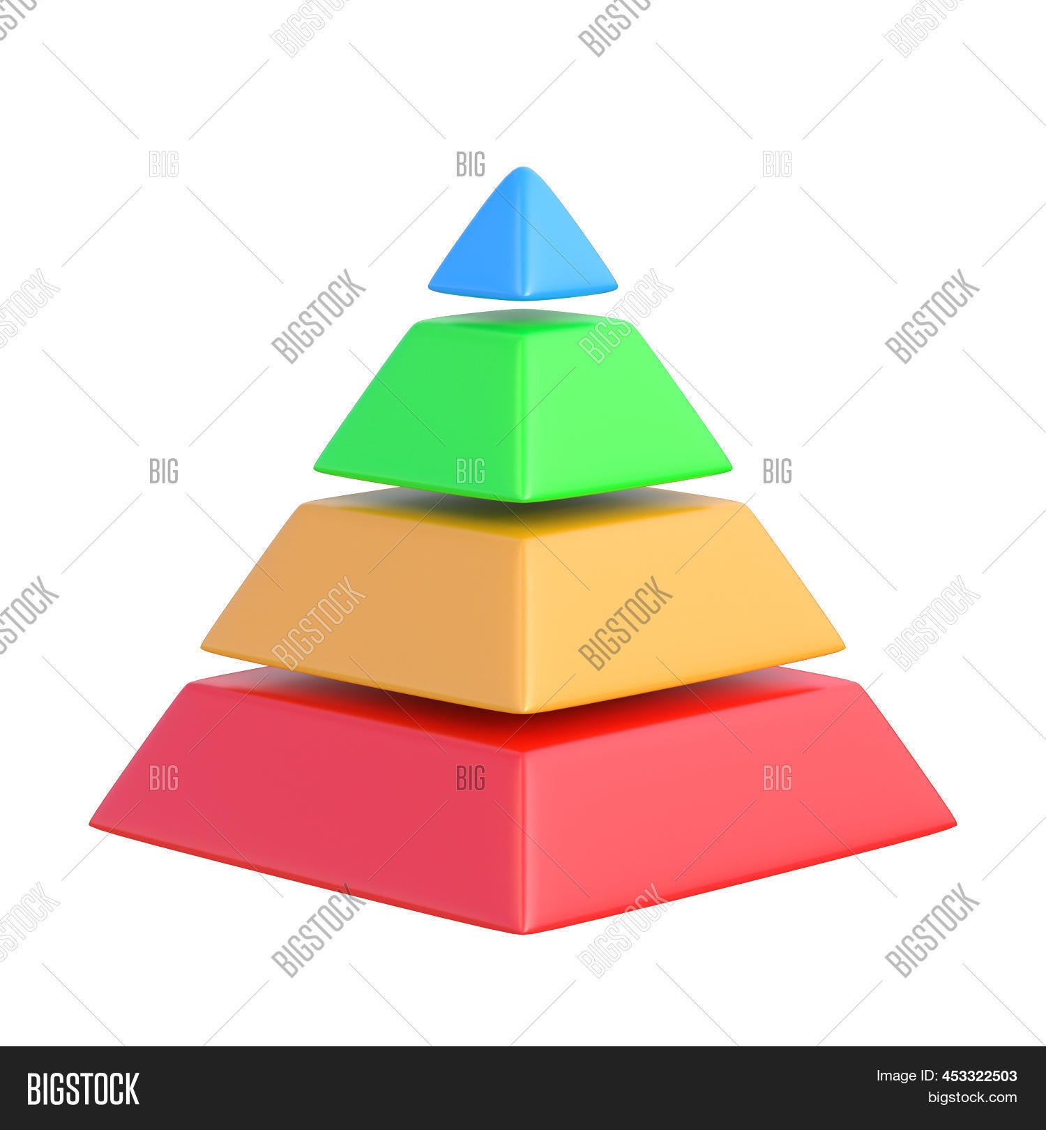 Color Layered Pyramid Image & Photo (Free Trial) | Bigstock