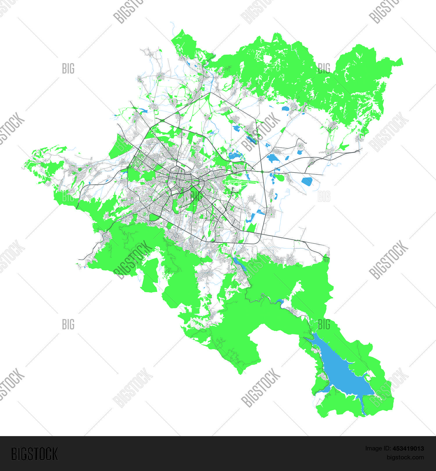 Sofia Map. Detailed Vector & Photo (Free Trial) | Bigstock