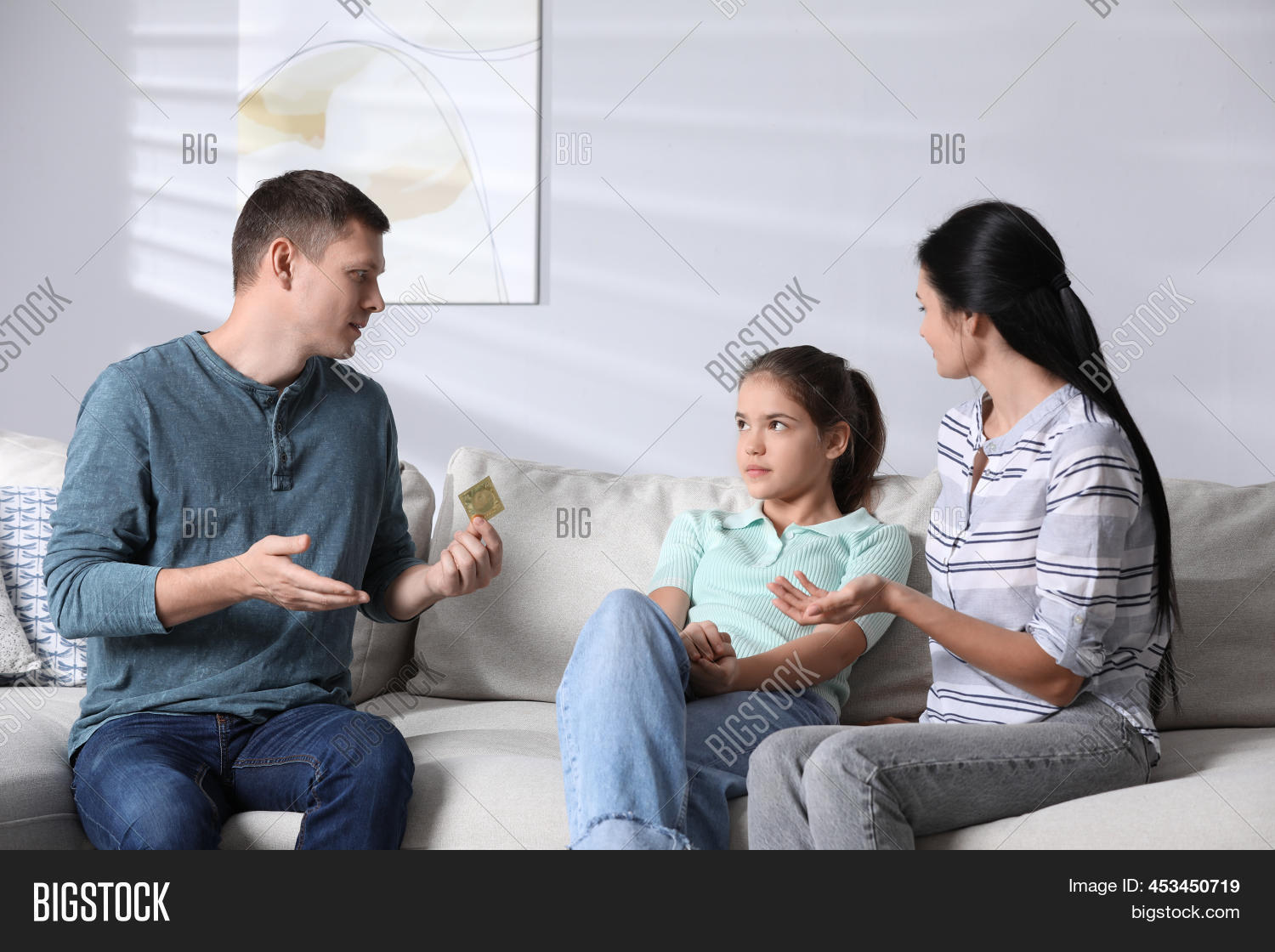 Parents Talking Their Image & Photo (Free Trial) | Bigstock
