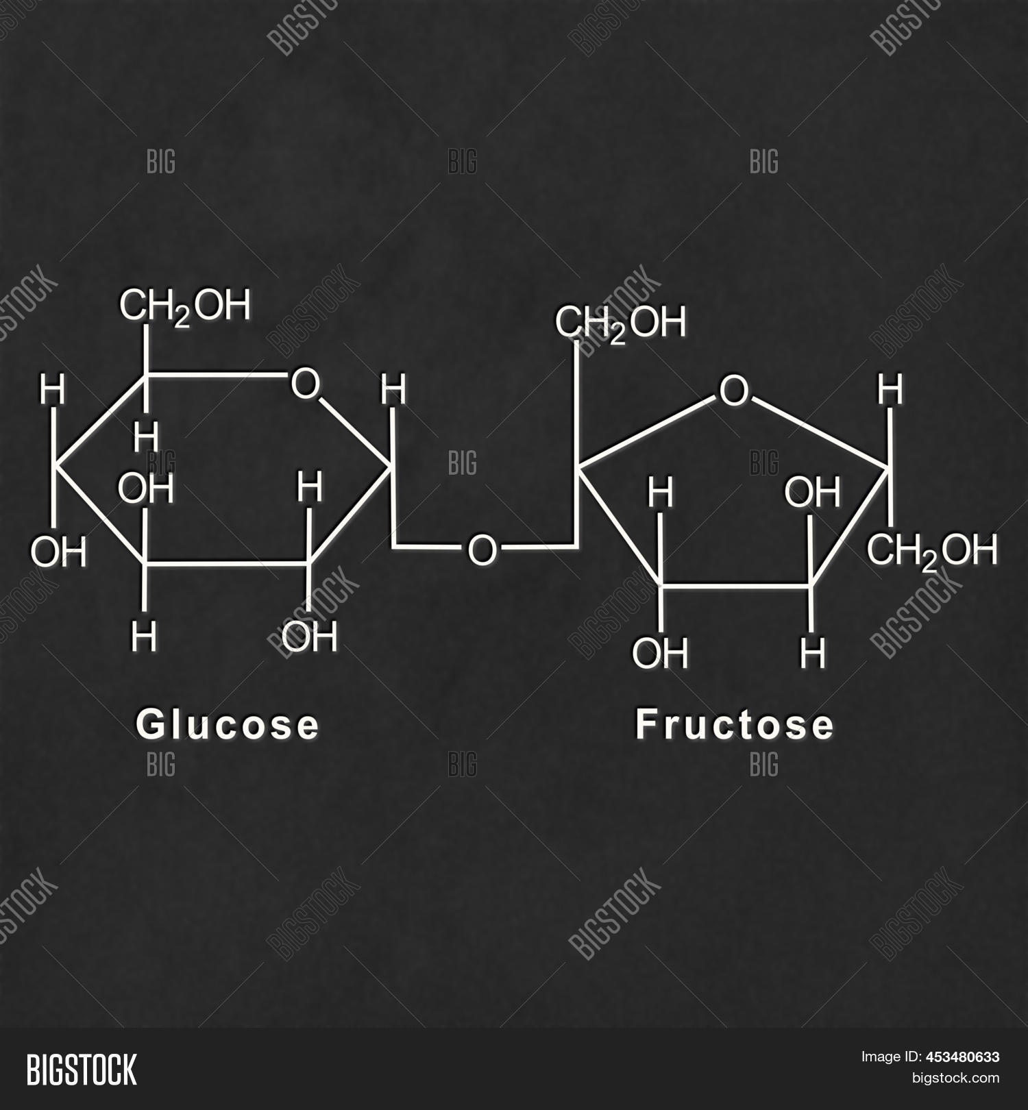 Sucrose Structural Image & Photo (Free Trial) | Bigstock