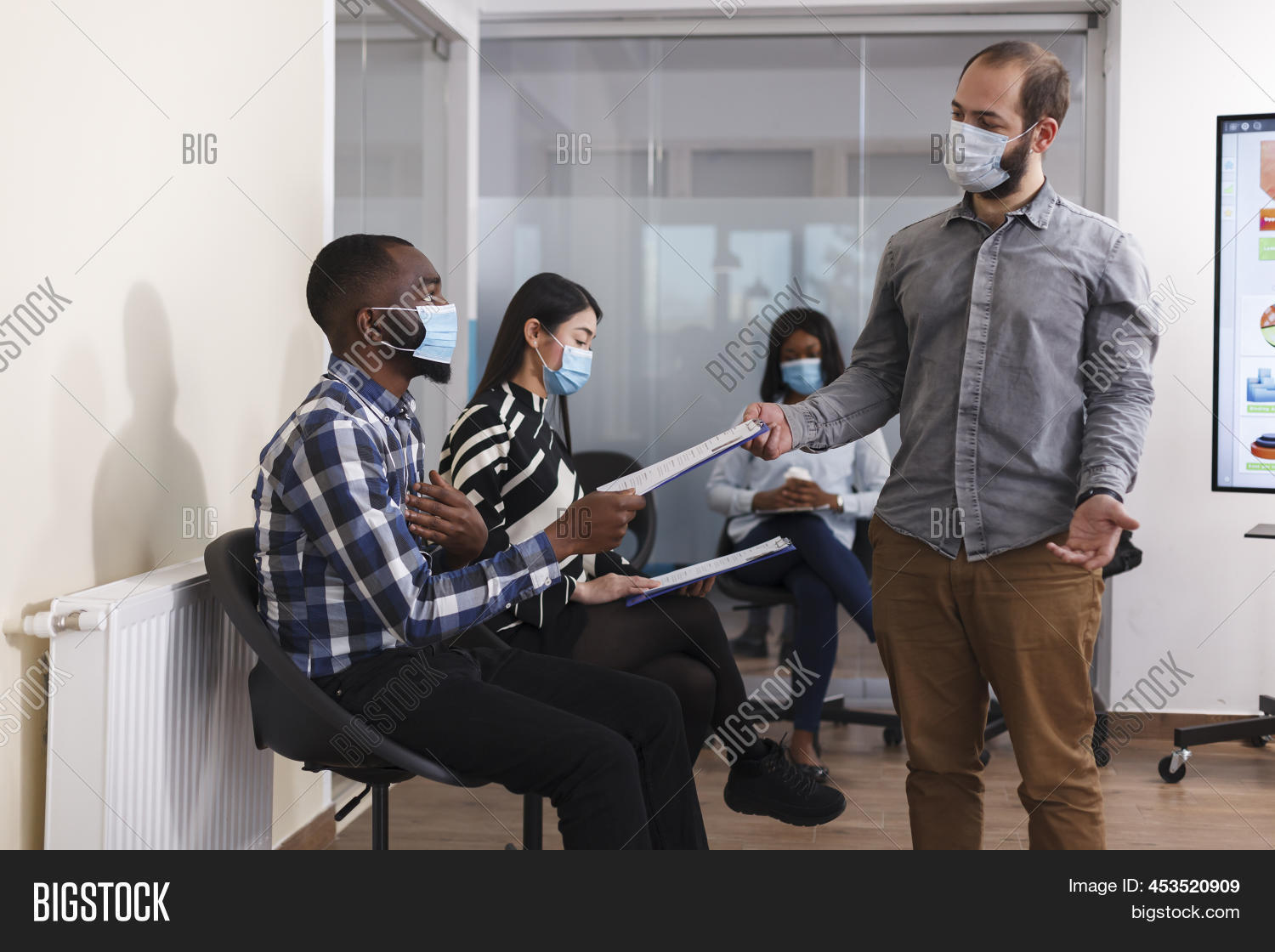 Job Applicant Talking Image & Photo (Free Trial) | Bigstock