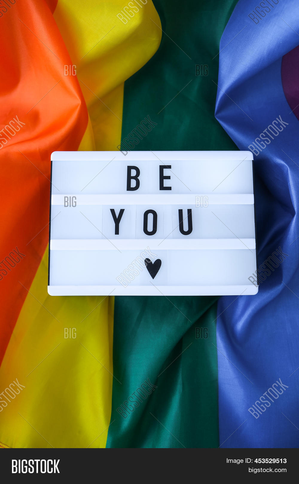 Rainbow Flag Lightbox Image & Photo (Free Trial) | Bigstock
