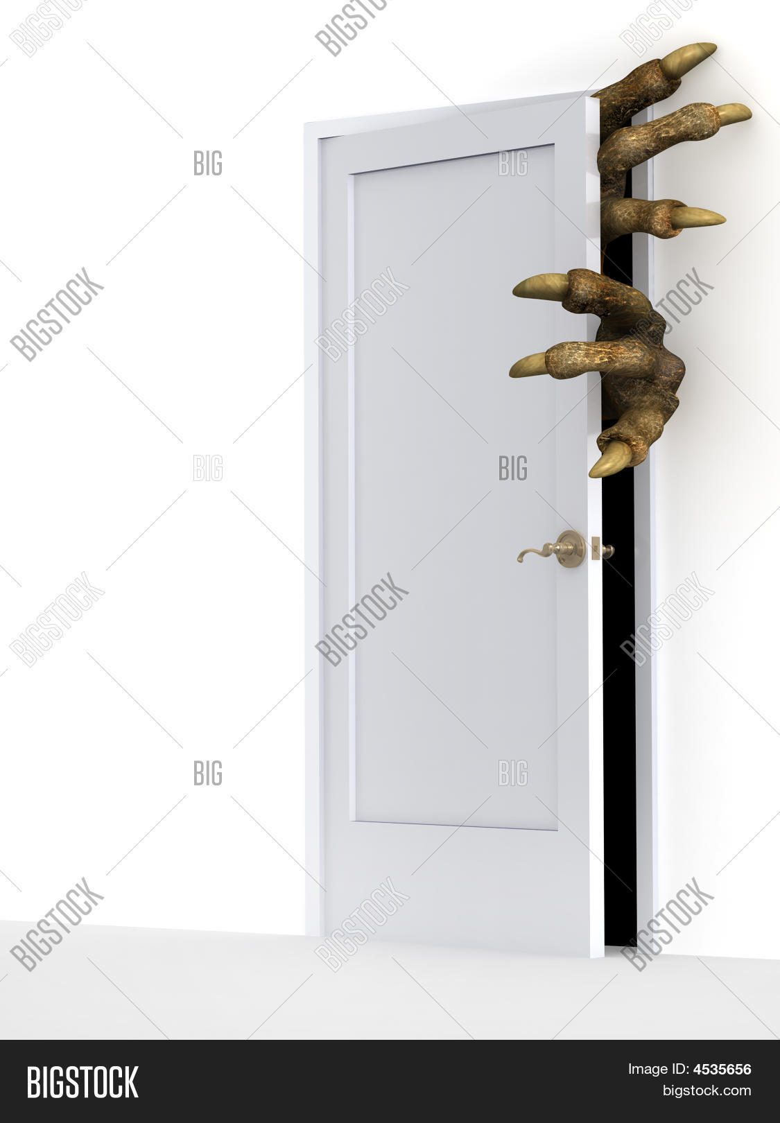 Monster Opening Door Image & Photo (Free Trial) | Bigstock