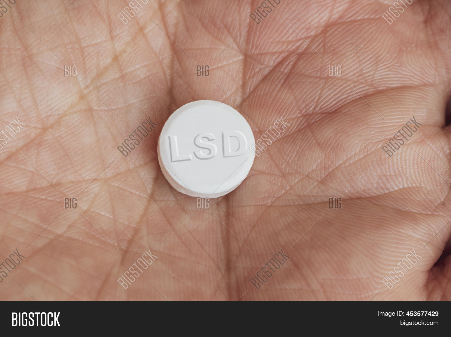 White Pill Lsd Written Image & Photo (Free Trial) | Bigstock