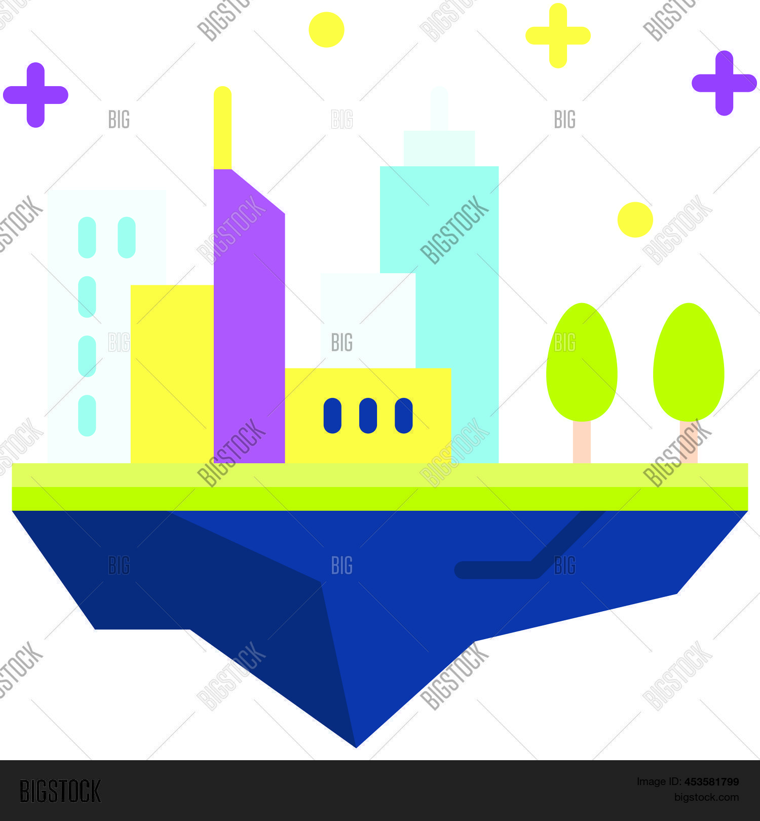 Land Building Icon, Vector & Photo (Free Trial) | Bigstock