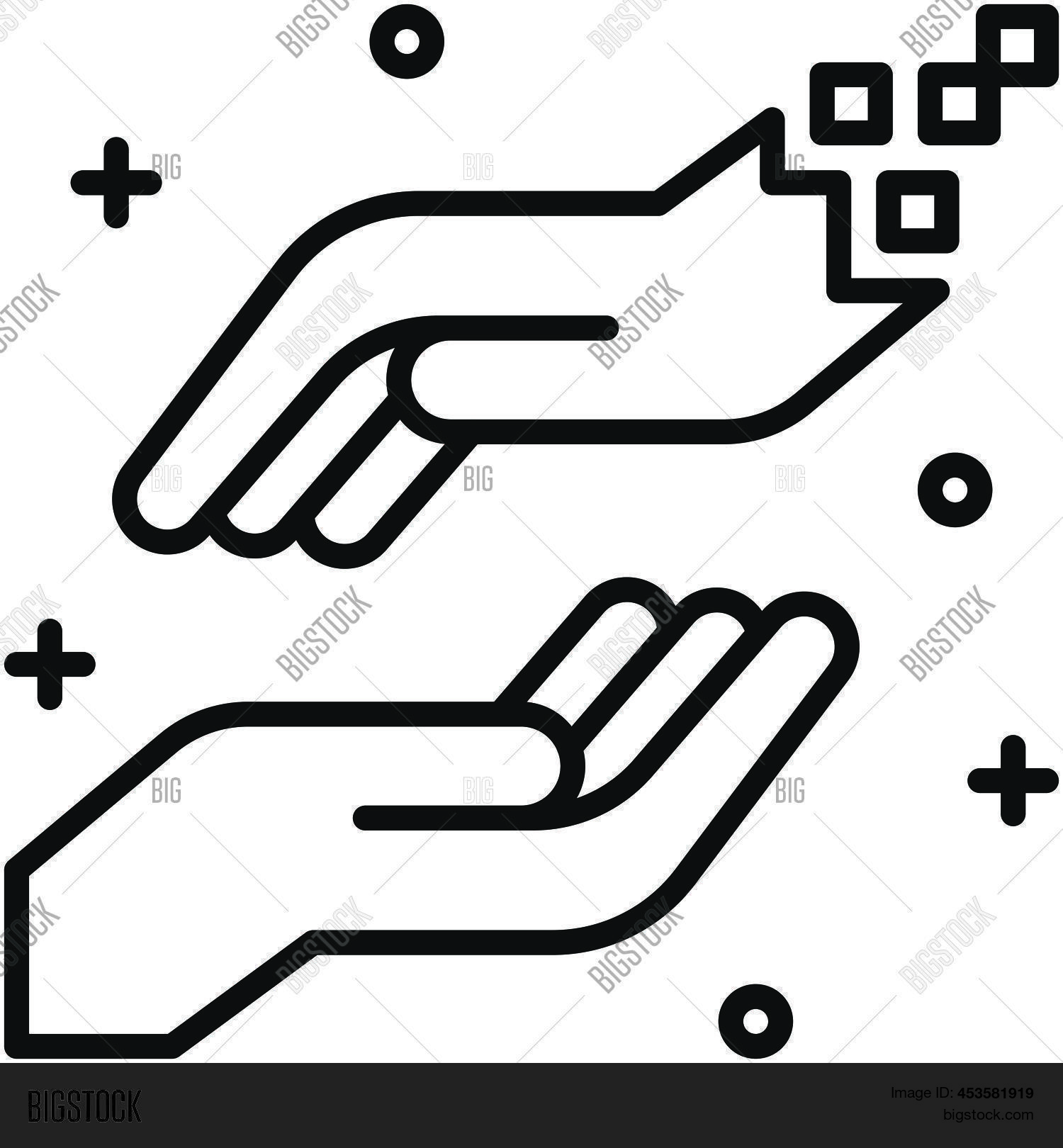 Hand Digital Hand Vector & Photo (Free Trial) | Bigstock