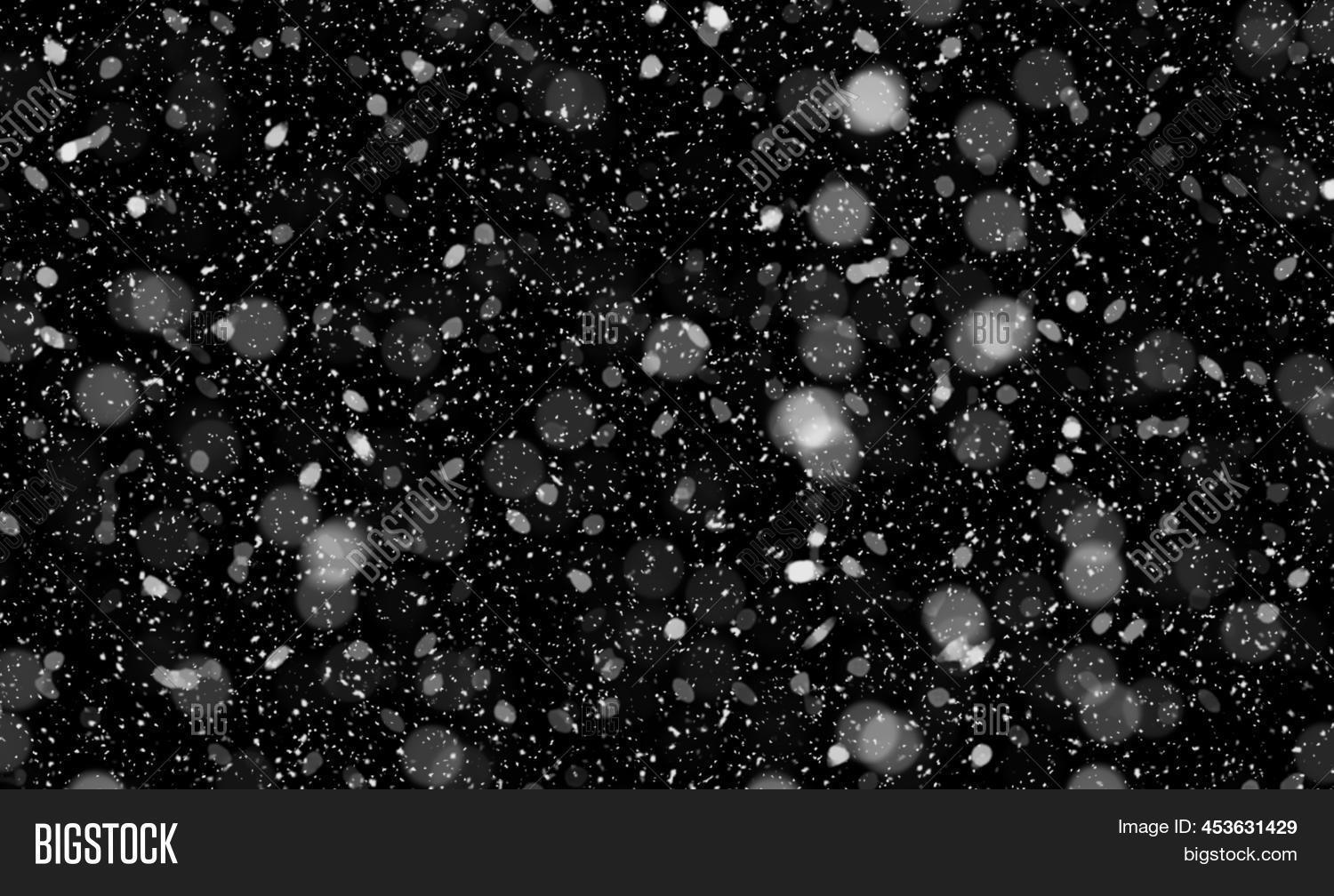 Snowfall Overlay Image & Photo (Free Trial) | Bigstock
