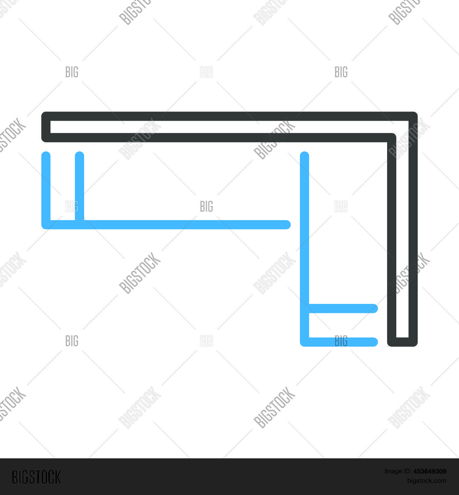Corner Sofa Icon. Vector & Photo (Free Trial) | Bigstock