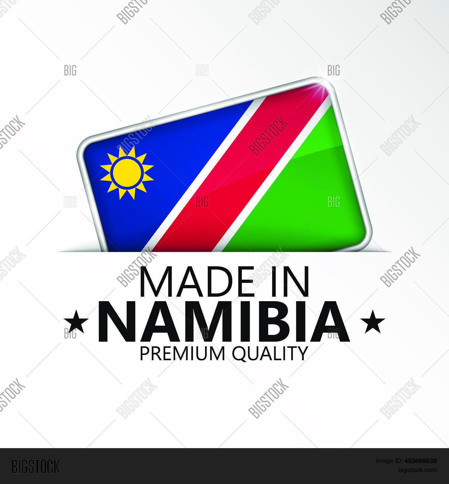 Made Namibia Graphic Vector & Photo (Free Trial) | Bigstock